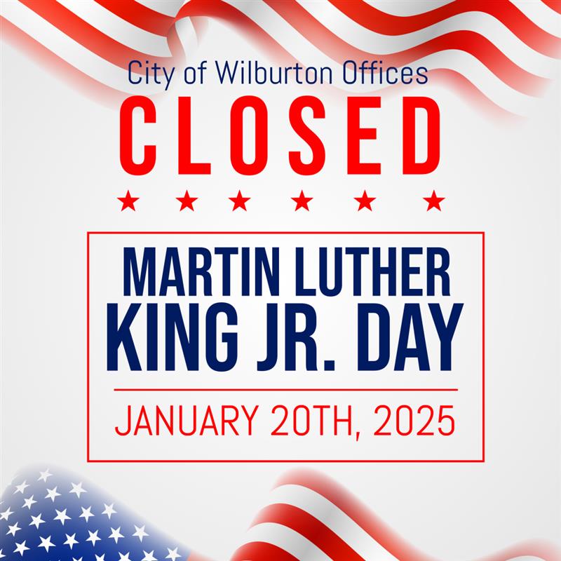 Martin Luther King Jr. Day: Offices Closed - City of Wilburton