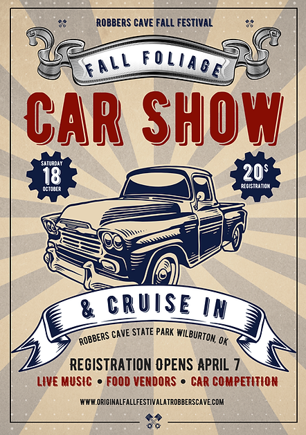 Fall Foliage Car Show and Cruise In - City of Wilburton